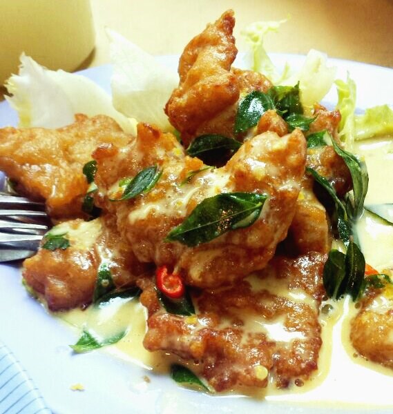 Salted Egg Pork Ribs - New Station Snack Bar's photo in Orchard ...