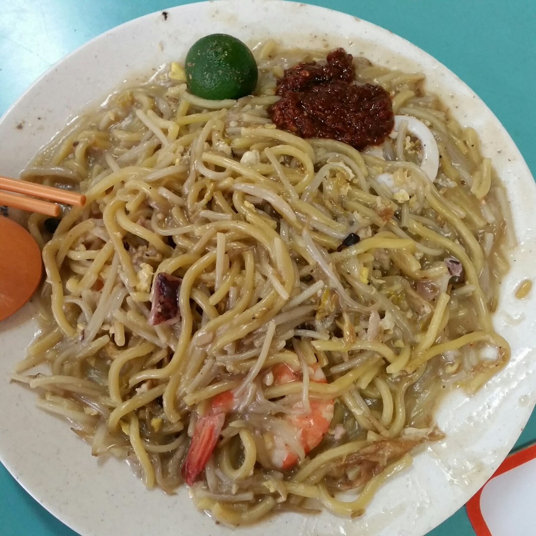 Fried Hokkien Prawn Mee - Huat Heng Fried Prawn Mee's photo in Sin Ming ...