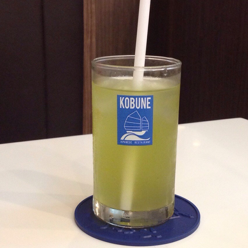 Cold green tea - Kobune Japanese Restaurant (โคบูเนะ)'s photo in Pathum ...